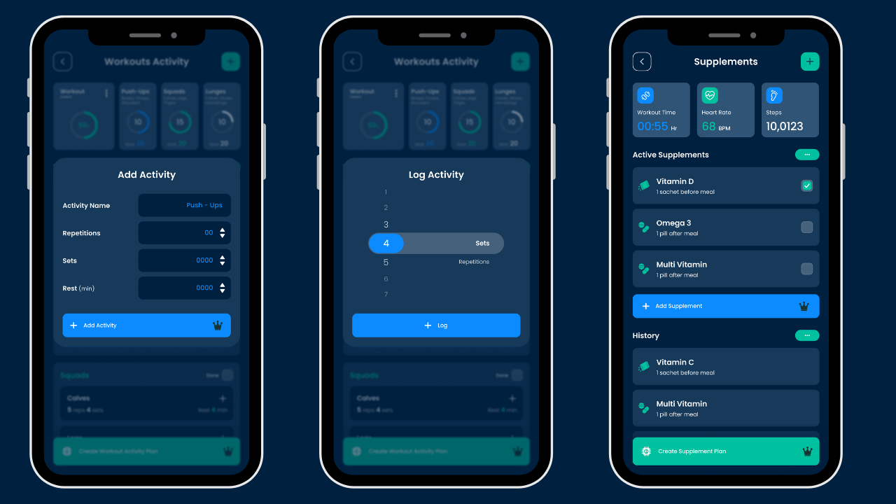 AI Fitness & Nutrition App Flutter Template | AI Workout & Meal Planner ...