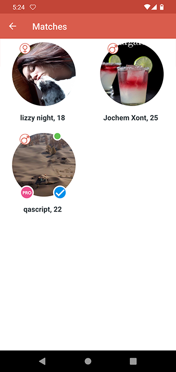 Dating App - web version, iOS and Android apps by qascript | CodeCanyon