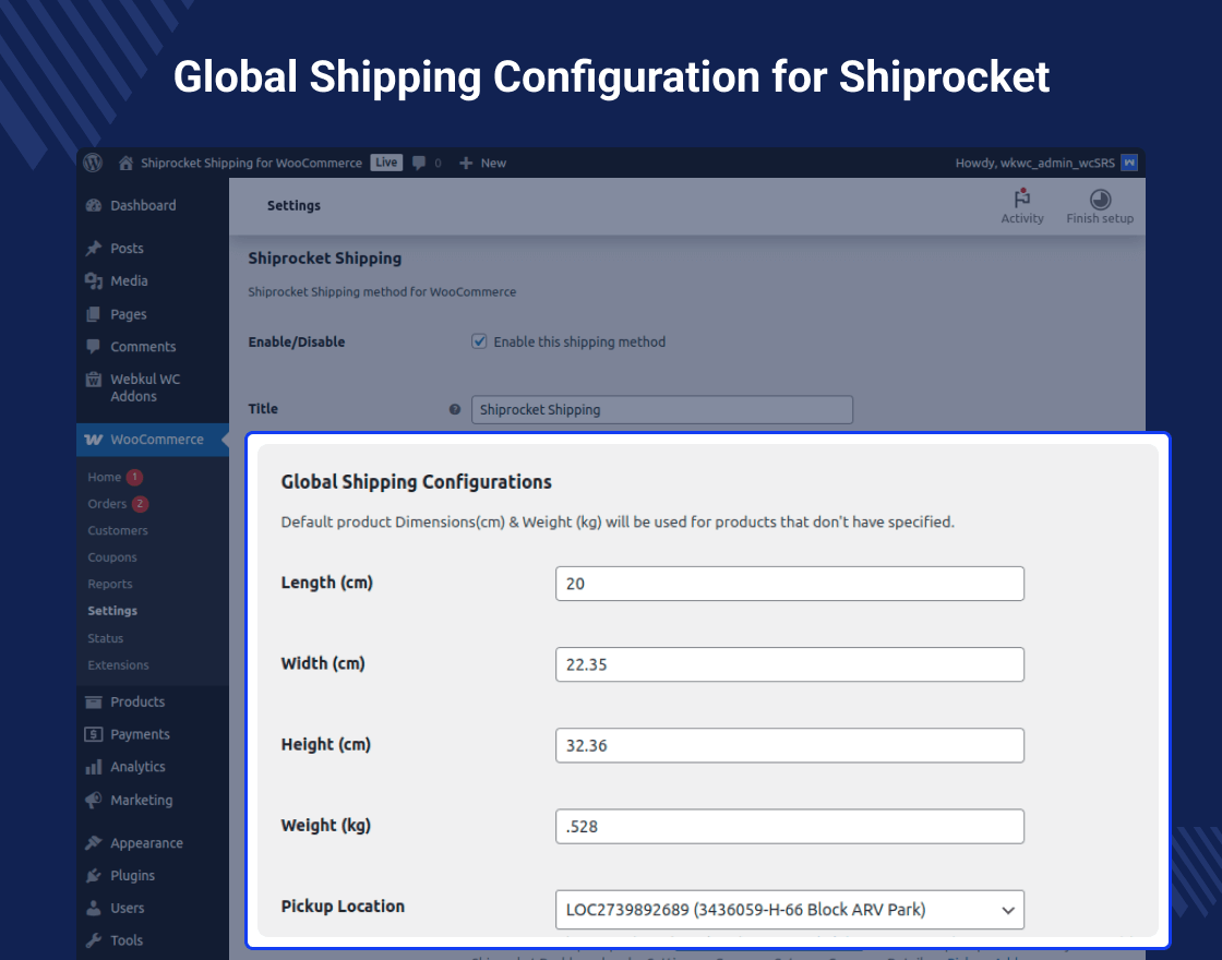Shiprocket Shipping for WooCommerce by Webkul | CodeCanyon