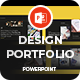 Design Portfolio PowerPoint Template, Presentation Templates | GraphicRiver