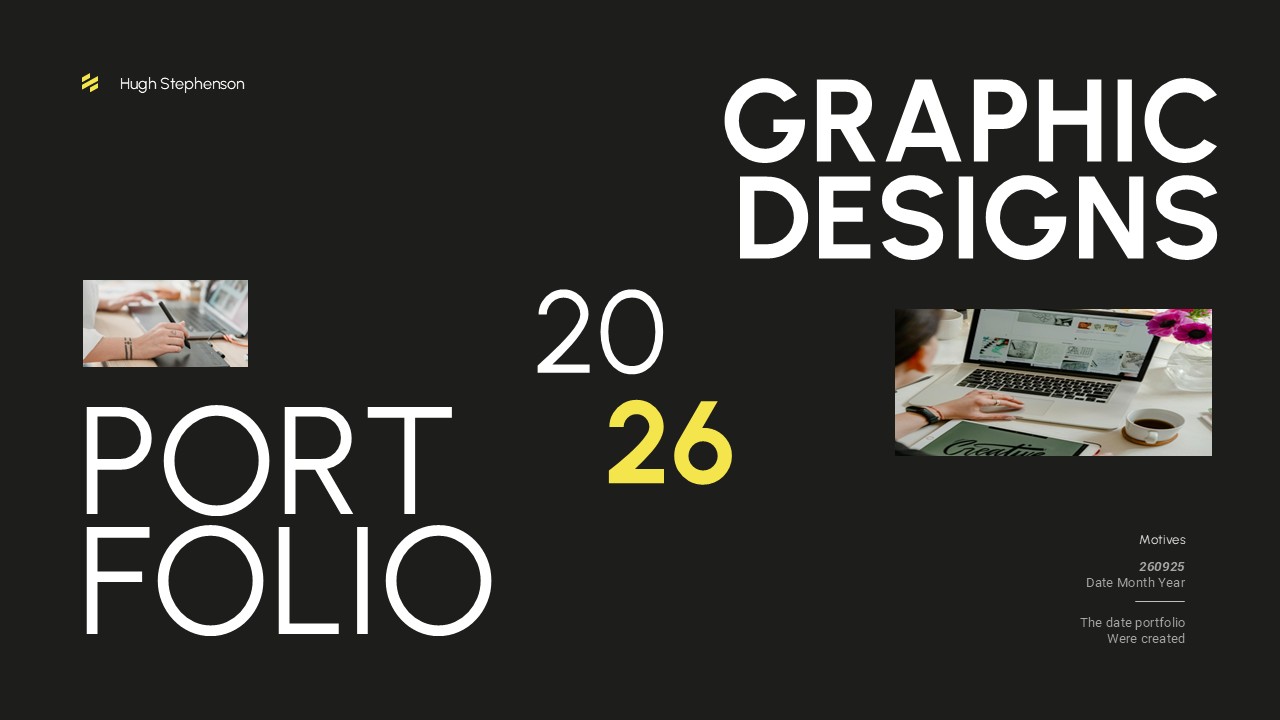 Design Portfolio PowerPoint Template, Presentation Templates | GraphicRiver