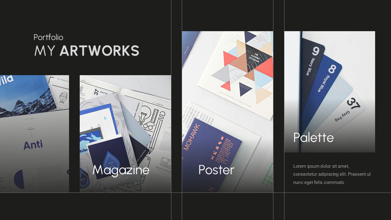 Design Portfolio PowerPoint Template, Presentation Templates | GraphicRiver