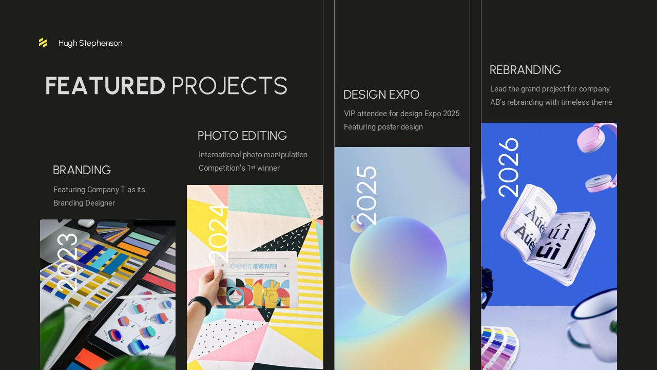 Design Portfolio PowerPoint Template, Presentation Templates | GraphicRiver