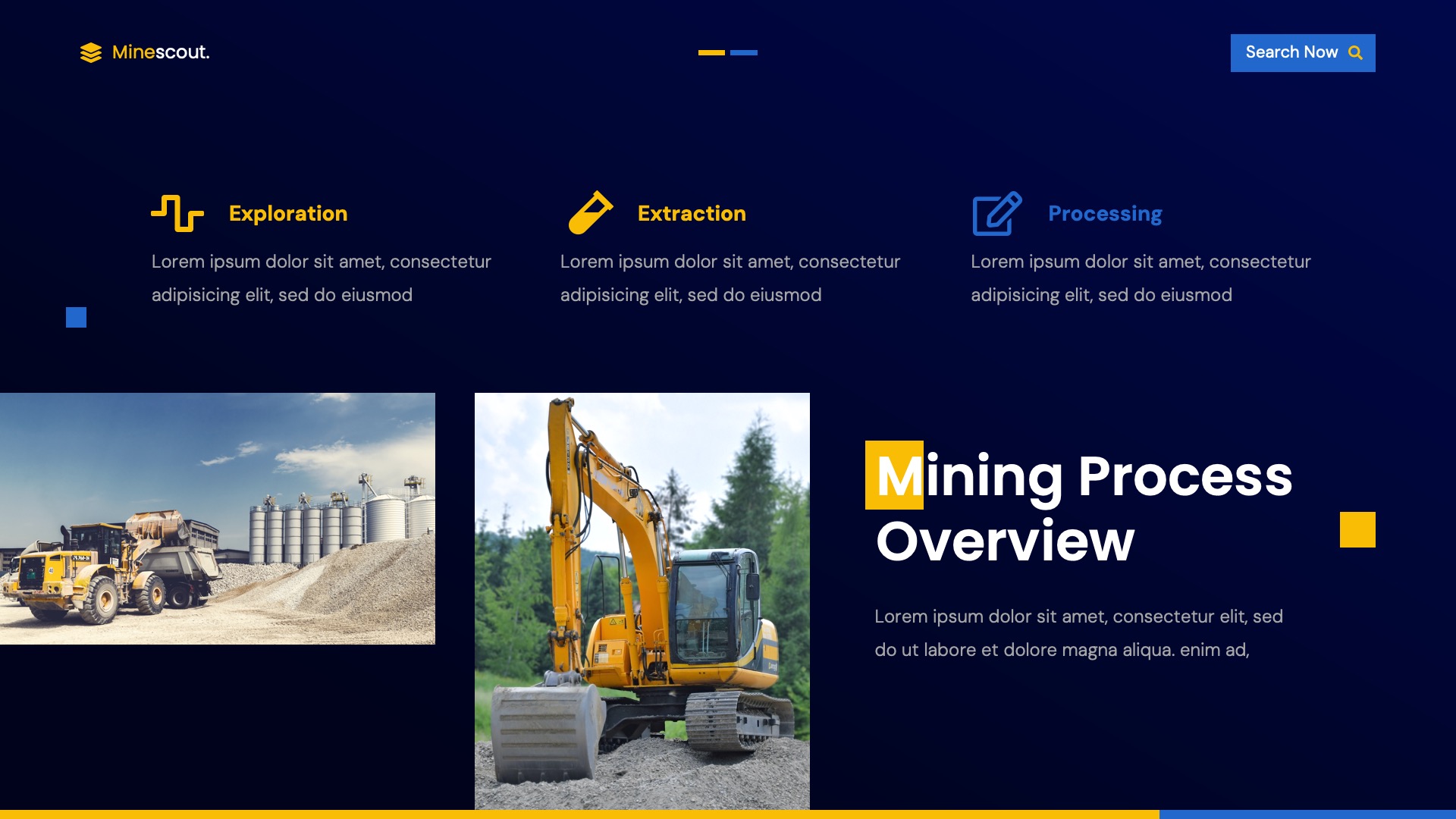 Mining industry Powerpoint Template, Presentation Templates | GraphicRiver