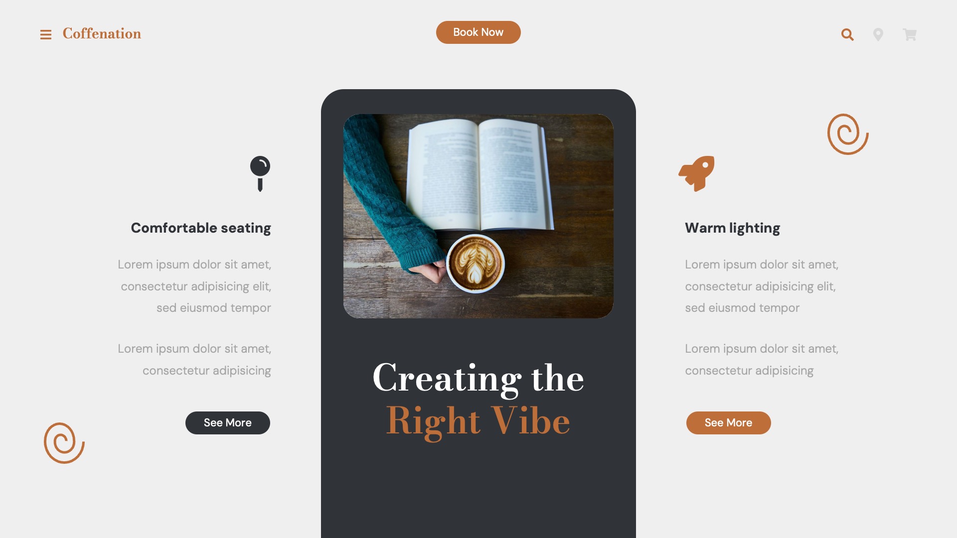 Coffe Shop Google Slide Template, Presentation Templates | GraphicRiver