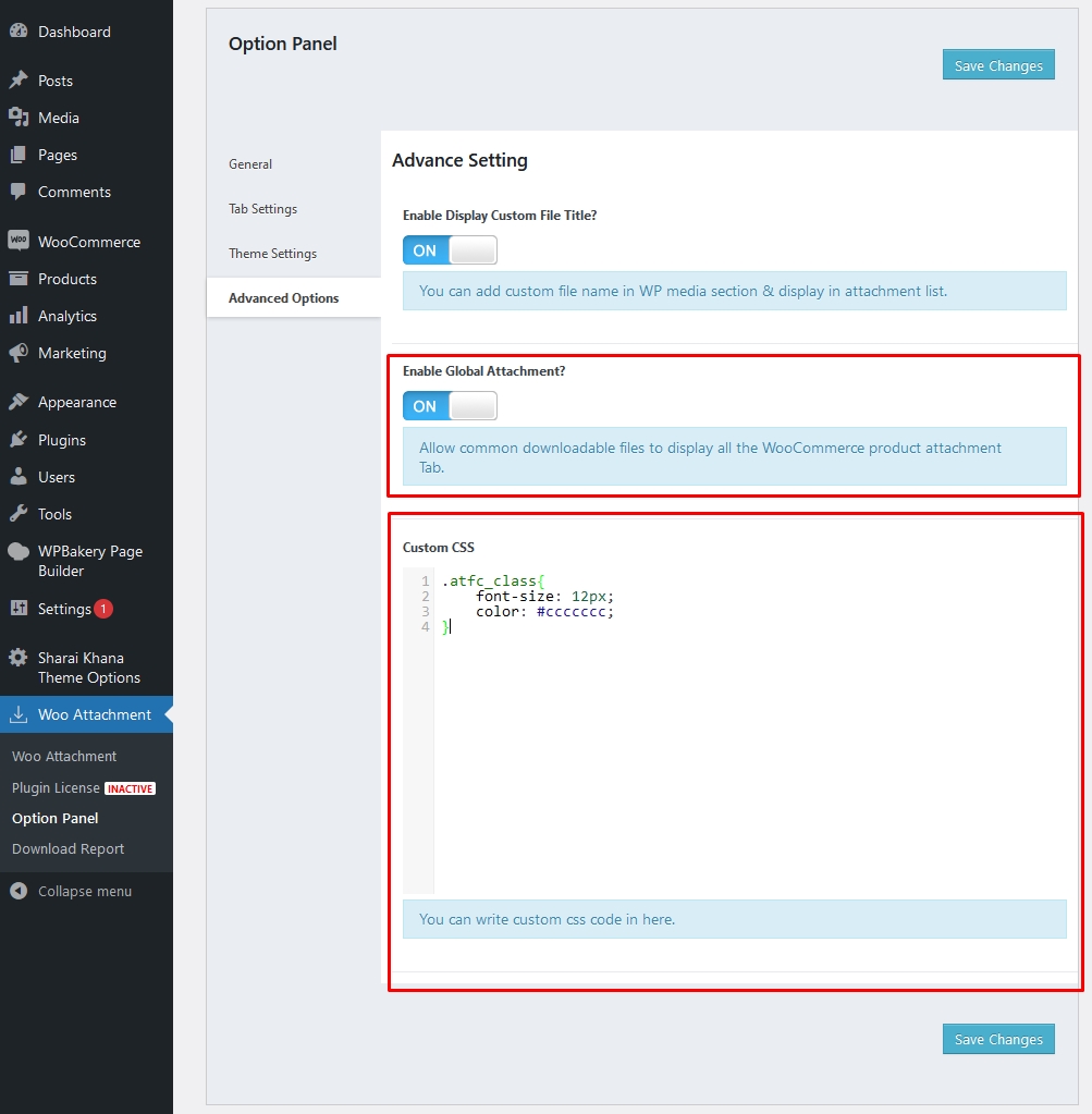Attachment Tab For Woocommerce by xenioushk | CodeCanyon