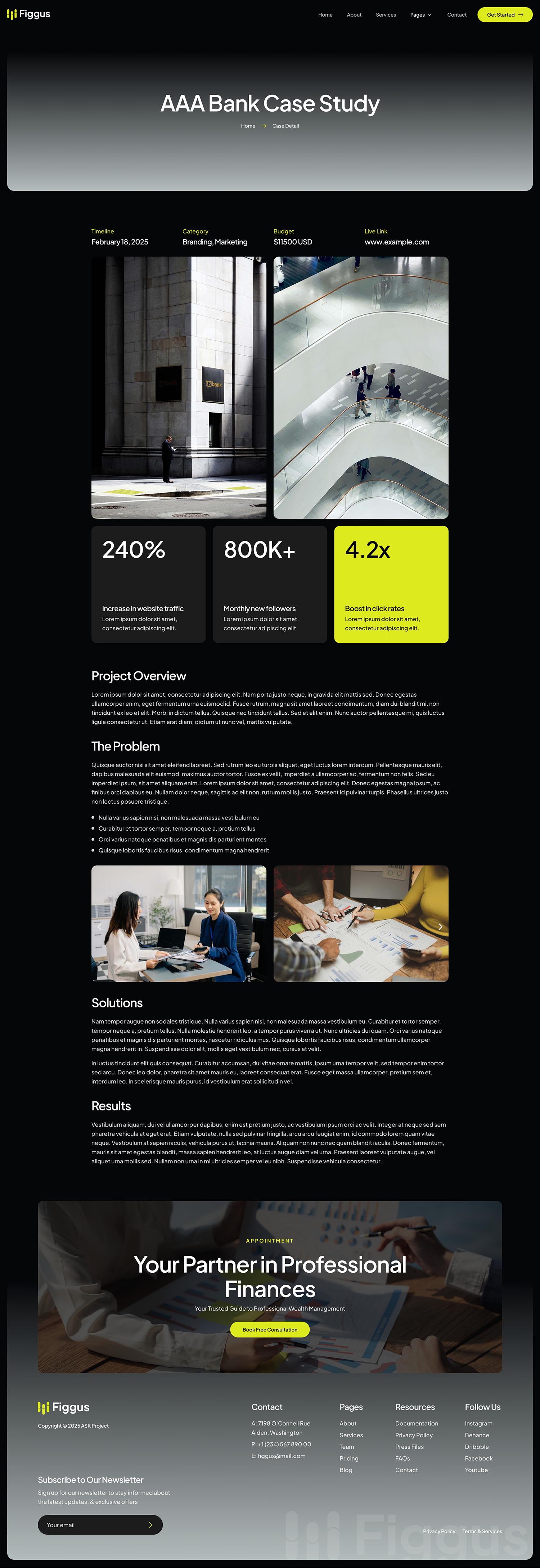 Figgus - Finance & Investment Elementor Template Kit by askproject