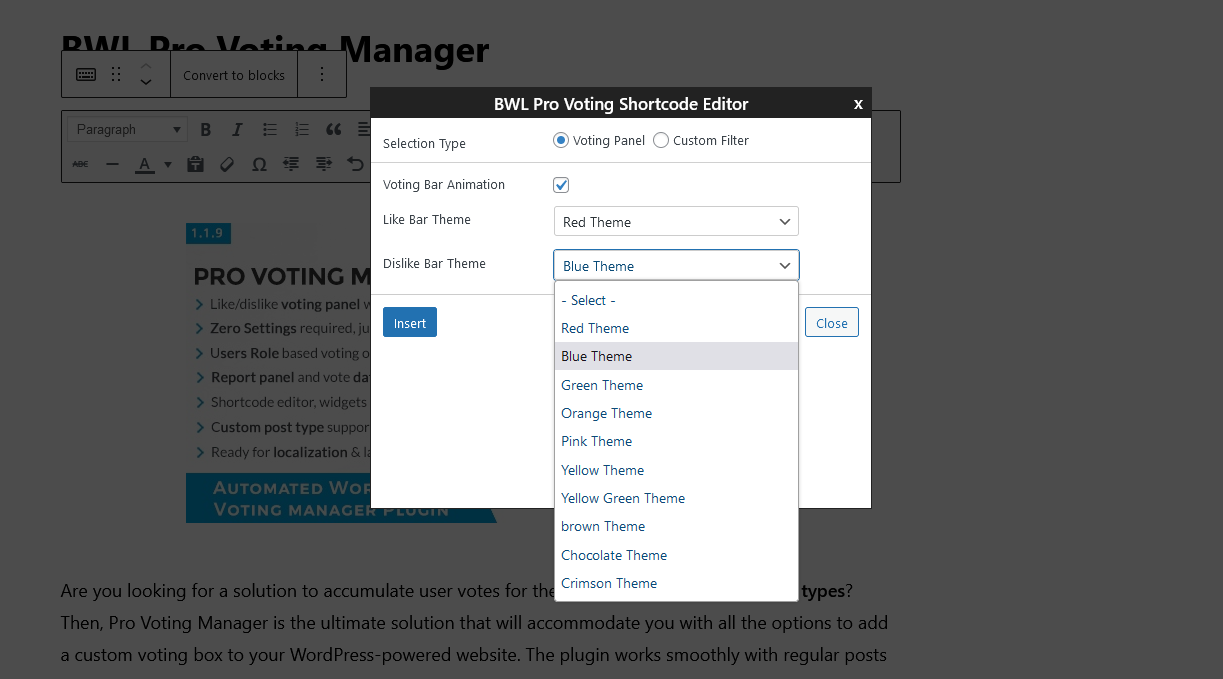 BWL Pro Voting Manager by xenioushk | CodeCanyon