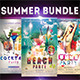 Summer Bundle, Print Templates | GraphicRiver