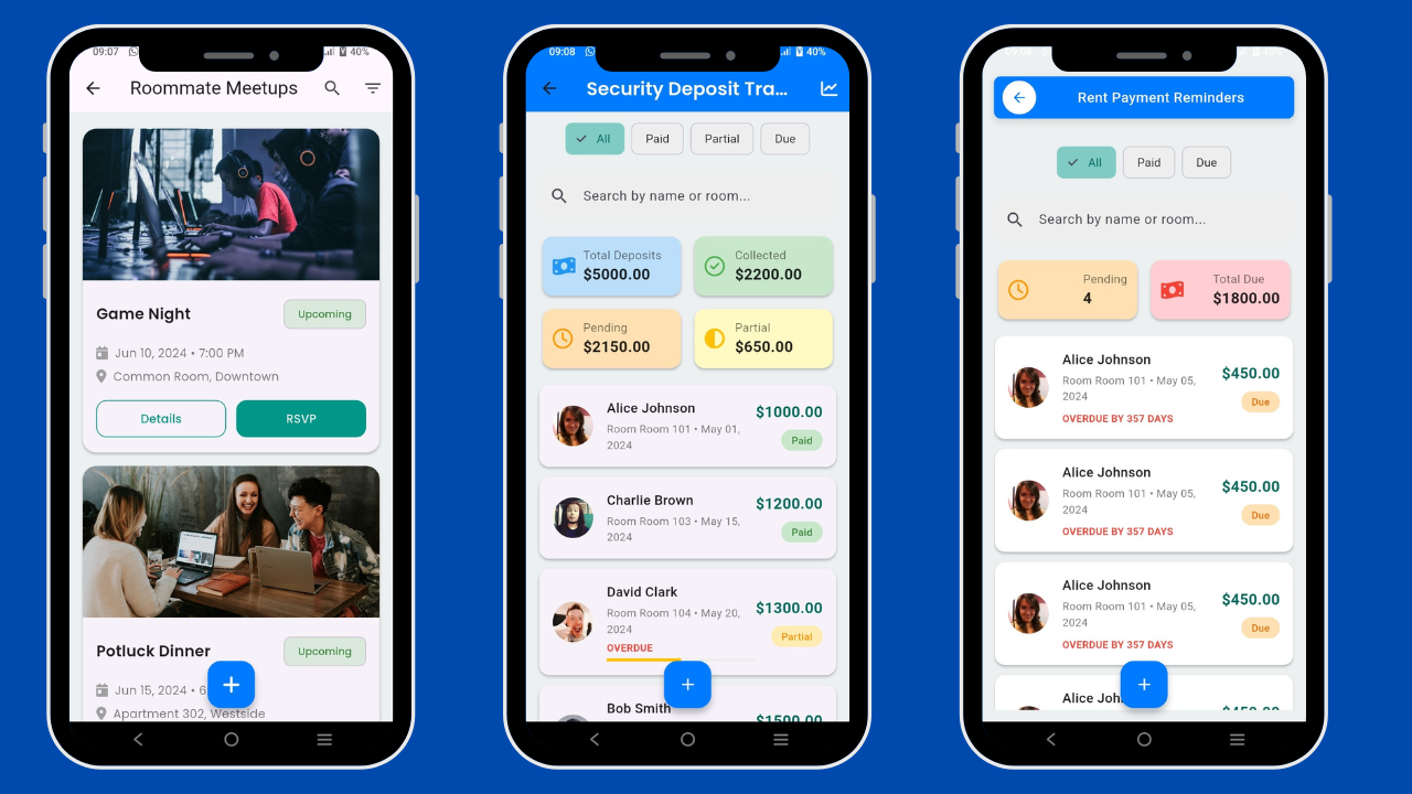 AI-Powered Roommate Finder Flutter App | Roommate App Flutter Template by CodentraTech