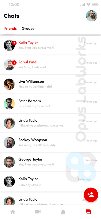 2 App Template| Social Network App| Chatting and Group Chatting App ...