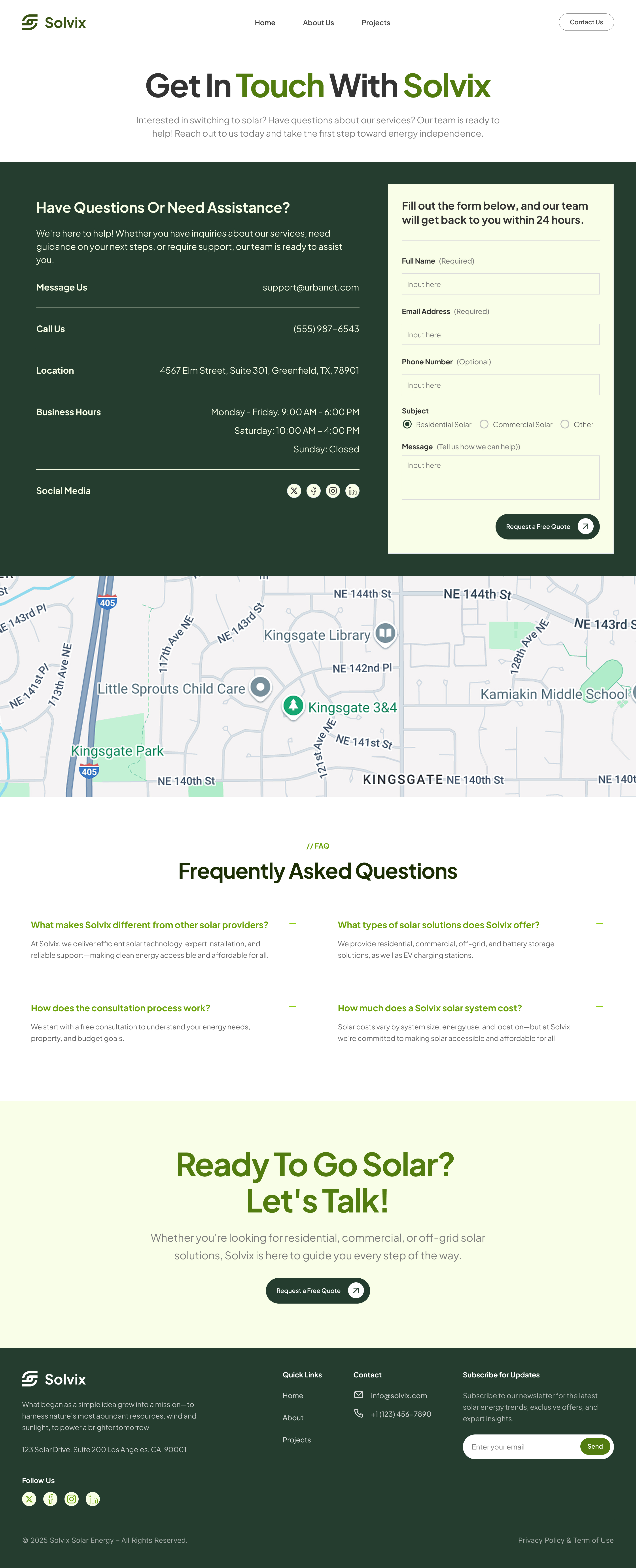 Solvix - Solar Panel Website Figma Template by peterdraw | ThemeForest