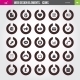 Set of Icons, Vectors | GraphicRiver