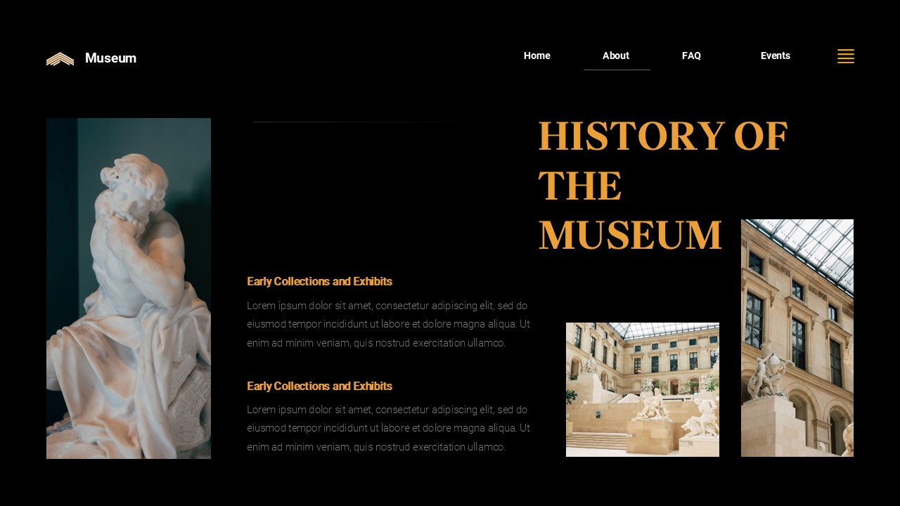 Museum PowerPoint Template, Presentation Templates | GraphicRiver