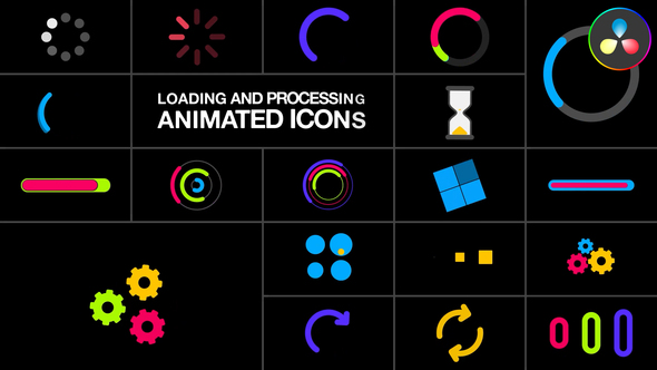 Loading And Processing Animated Icons for DaVinci Resolve, DaVinci ...