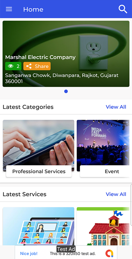 Android Service Provider(Providers,Home Services,Services) by viaviwebtech