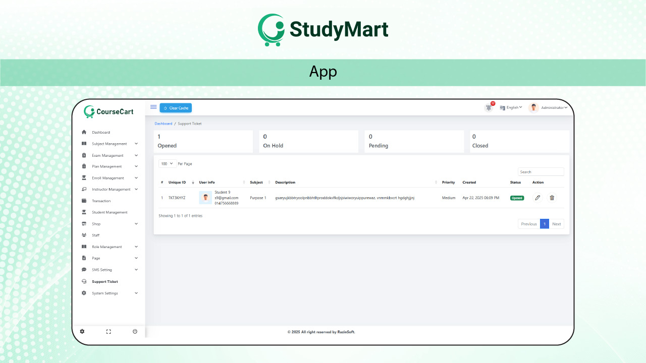 StudyMart - Complete Learning Management System with eCommerce Store by MeyaCoder