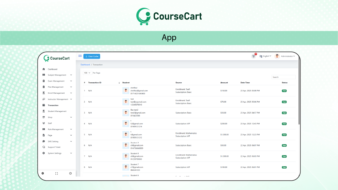 StudyMart - Complete Learning Management System with eCommerce Store by MeyaCoder