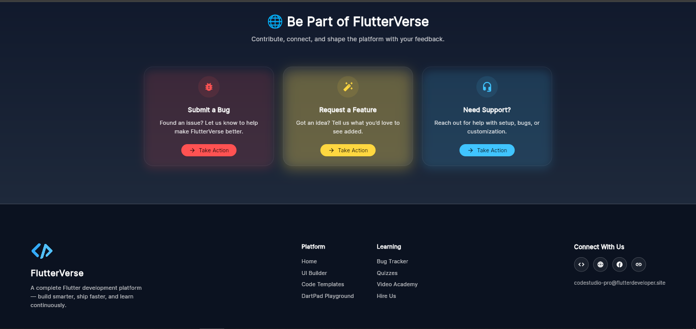 CodeStudio Pro- UI Builder & Dev Tools Platform by FlutterDeveloper