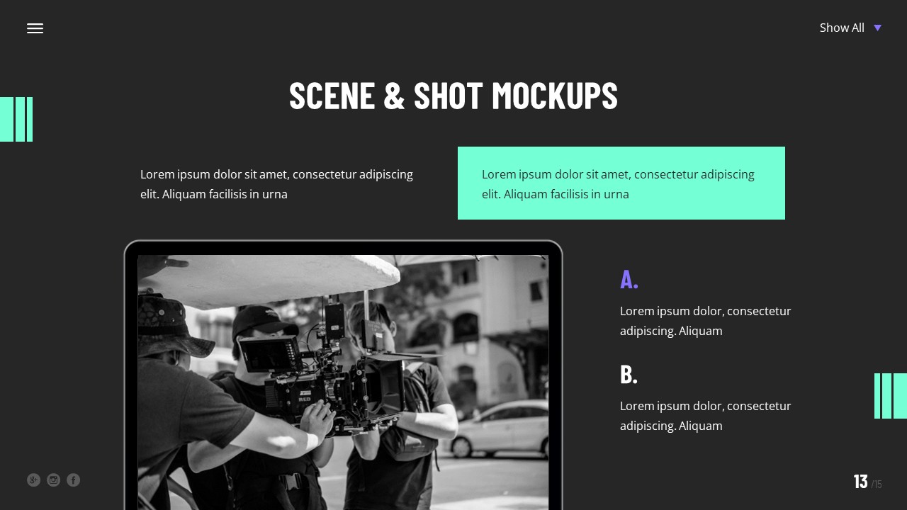 Movie Production Powerpoint Template, Presentation Templates | GraphicRiver