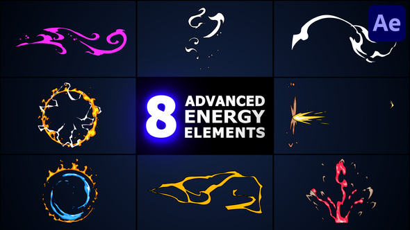 Advanced Energy Elements | After Effects, After Effects Project Files