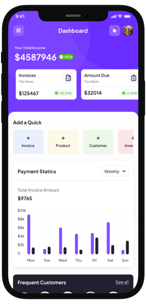 Kanakku - React Native Mobile App Addon by dreamstechnologies | CodeCanyon