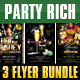 Party Rich Flyer Template Bundle, Print Templates | GraphicRiver