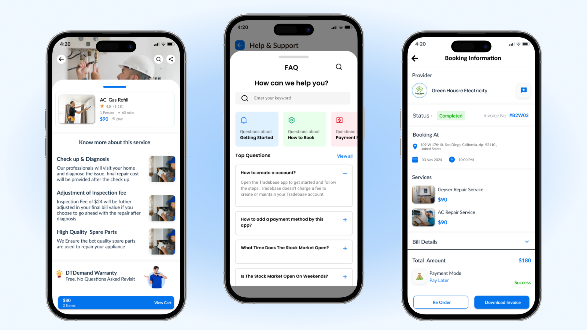 DTDemand - Multi-Vendor On-Demand Handyman & Home Services App | Flutter App + Laravel Admin ...