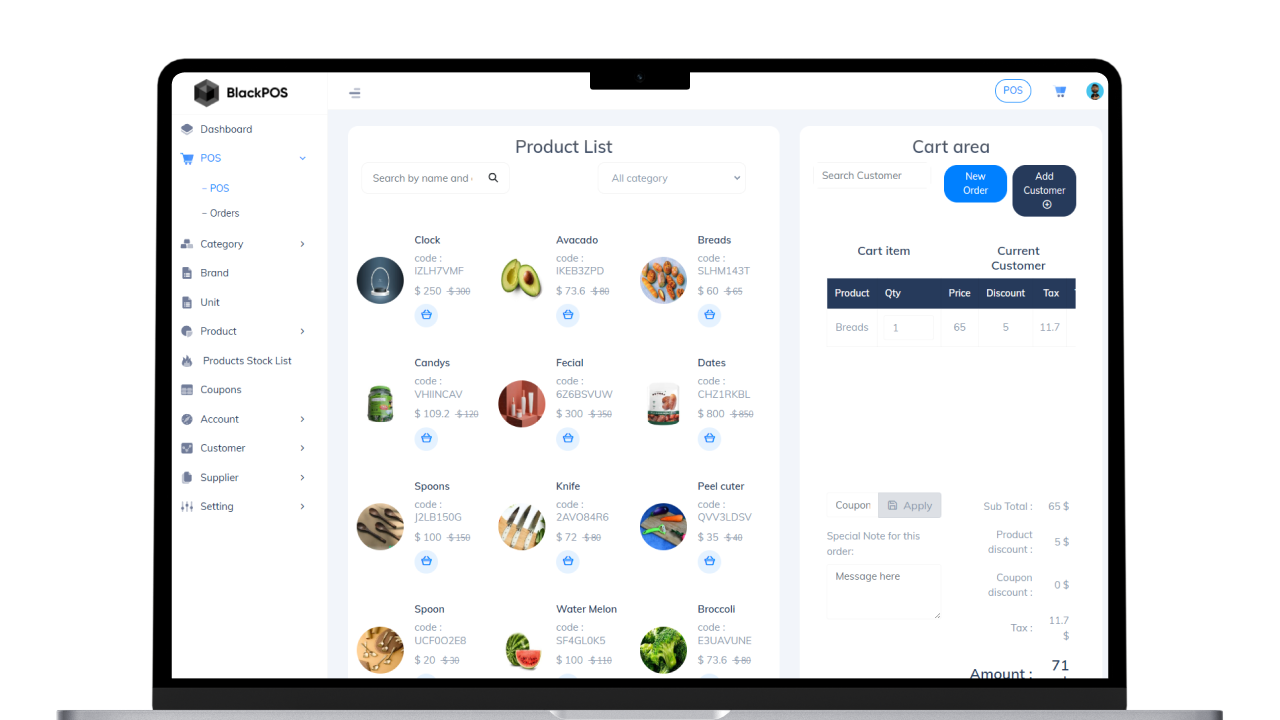 BlackPOS : Ultimate Multipurpose Inventory Management with POS ( Point ...