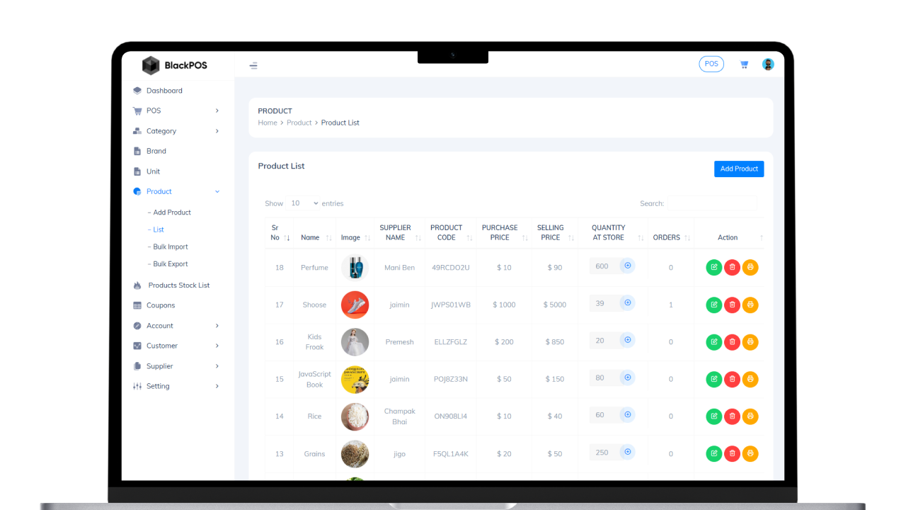 BlackPOS : Ultimate Multipurpose Inventory Management with POS ( Point ...