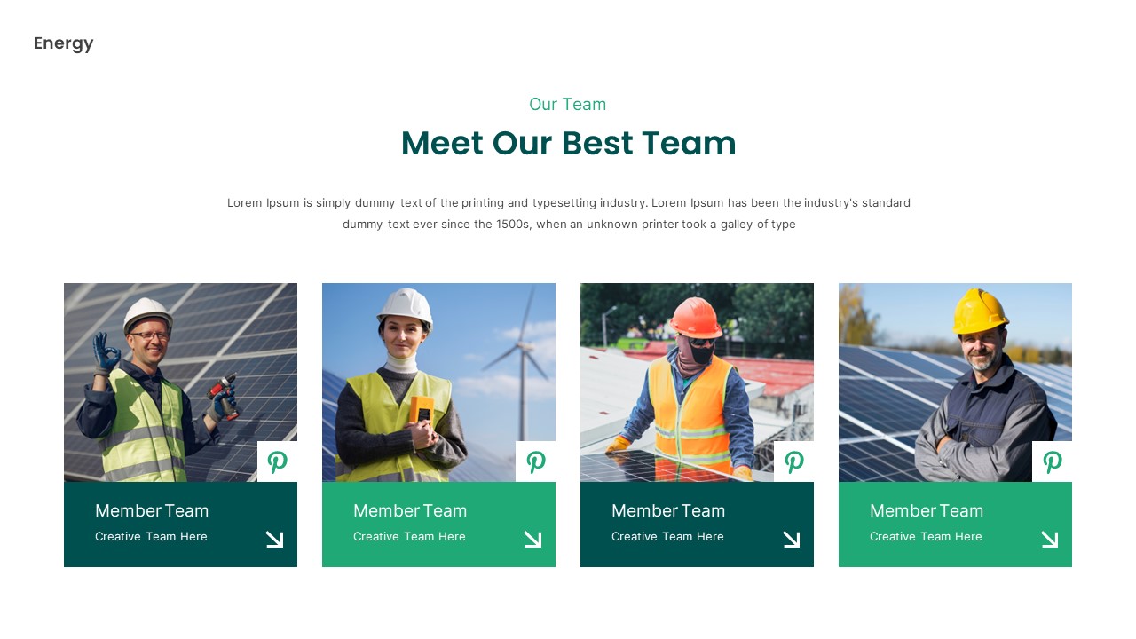 Renewable Clean Energy PowerPoint Template, Presentation Templates