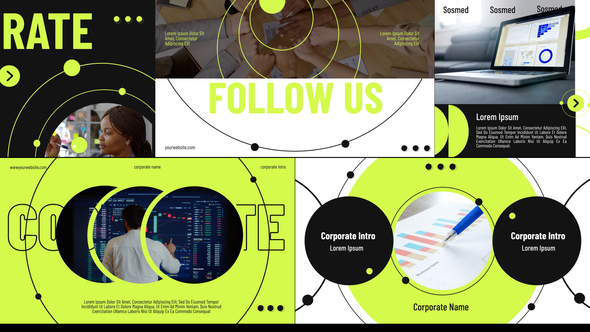 Corporate intro template, After Effects Project Files | VideoHive