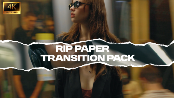 Rip Paper Transition Pack, After Effects Project Files | VideoHive