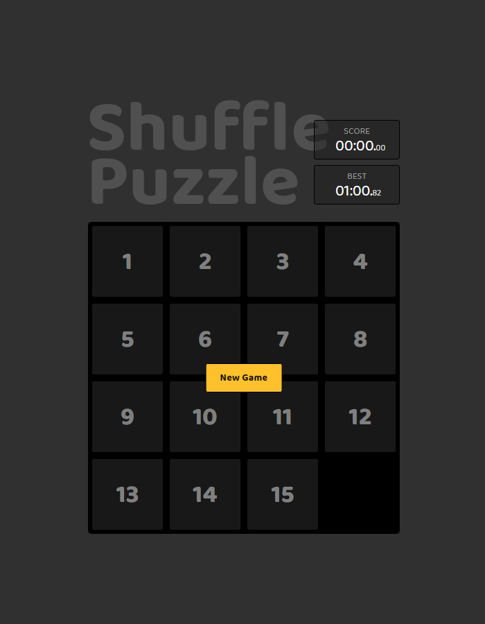 Shuffle Puzzle by AnatolFisher | CodeCanyon