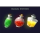 Three Magic Potions, Vectors | GraphicRiver