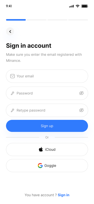 Minance - Finance & Bank Management React Native CLI App Ui Kit by ...