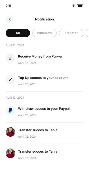 Minance - Finance & Bank Management React Native CLI App Ui Kit by ...