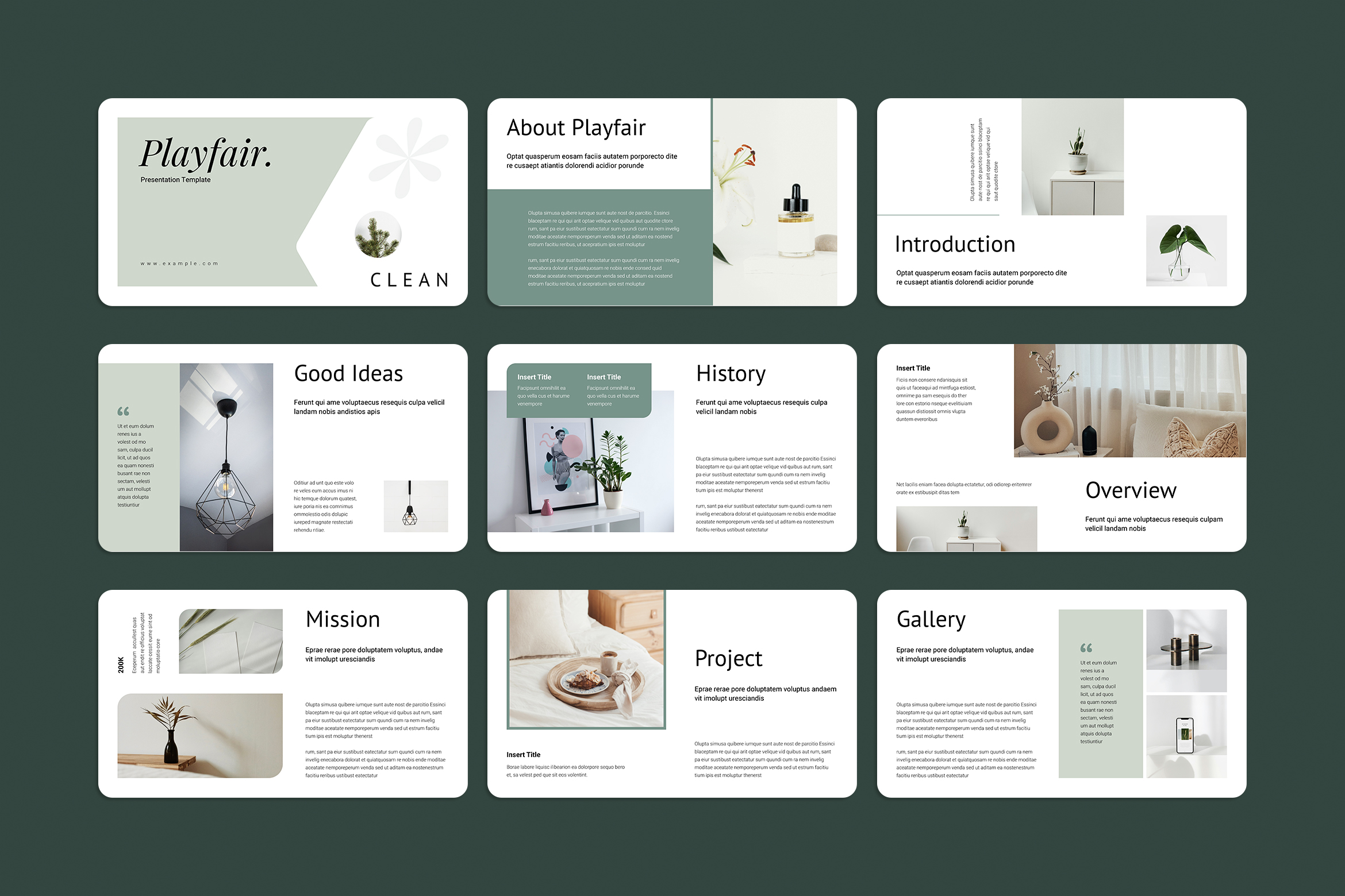 Minimal Portfolio PowerPoint Presentation Template, Presentation Templates