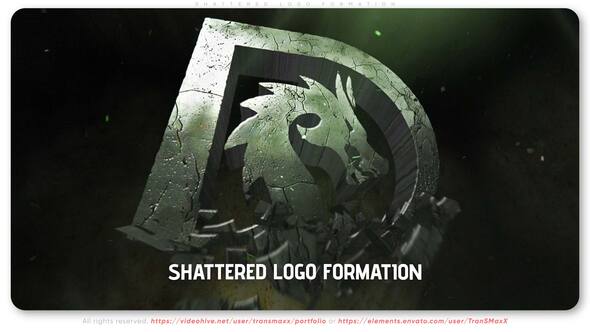 Shattered Logo Formation, After Effects Project Files | VideoHive