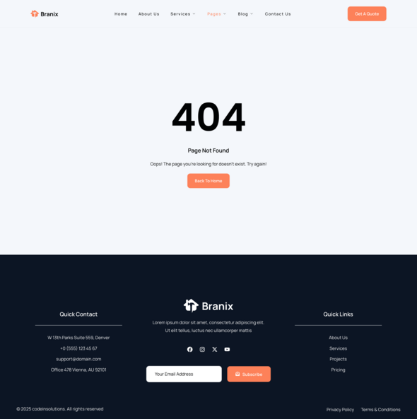 Branix - Handyman Services Elementor Template Kit by codeinsolutions