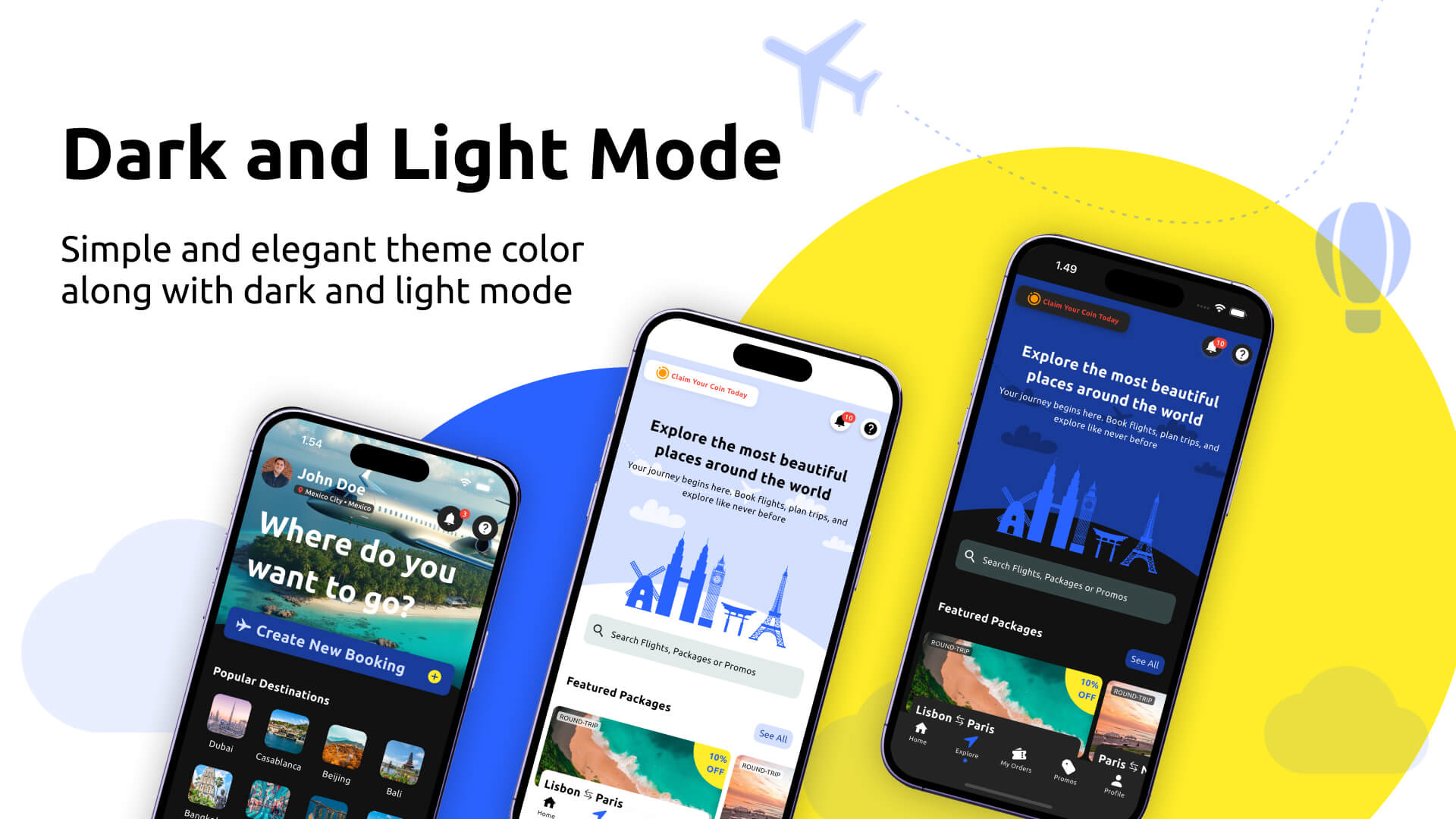 BookMyTix - Flutter Flight Booking App Template by ilhammeidi | CodeCanyon