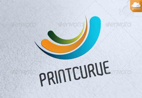PrintCurve, Logo Templates | GraphicRiver