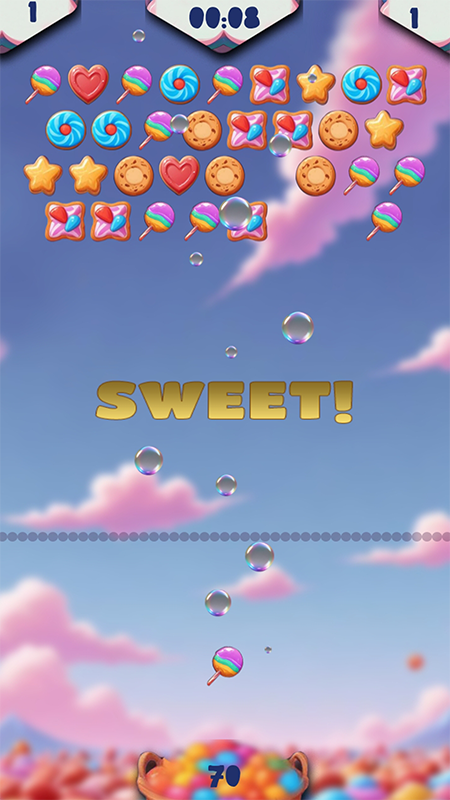 Sugar Candy Blast - HTML5 Construct3 Game by Game-Orbit-Studio | CodeCanyon