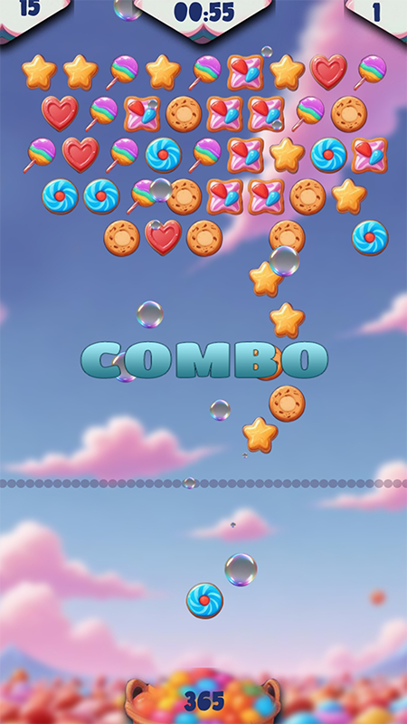 Sugar Candy Blast - HTML5 Construct3 Game by Game-Orbit-Studio | CodeCanyon