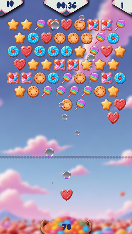 Sugar Candy Blast - HTML5 Construct3 Game by Game-Orbit-Studio | CodeCanyon
