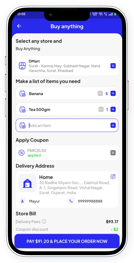 GoParcel - Online Courier & Parcel Delivery App - Buy Anything from ...