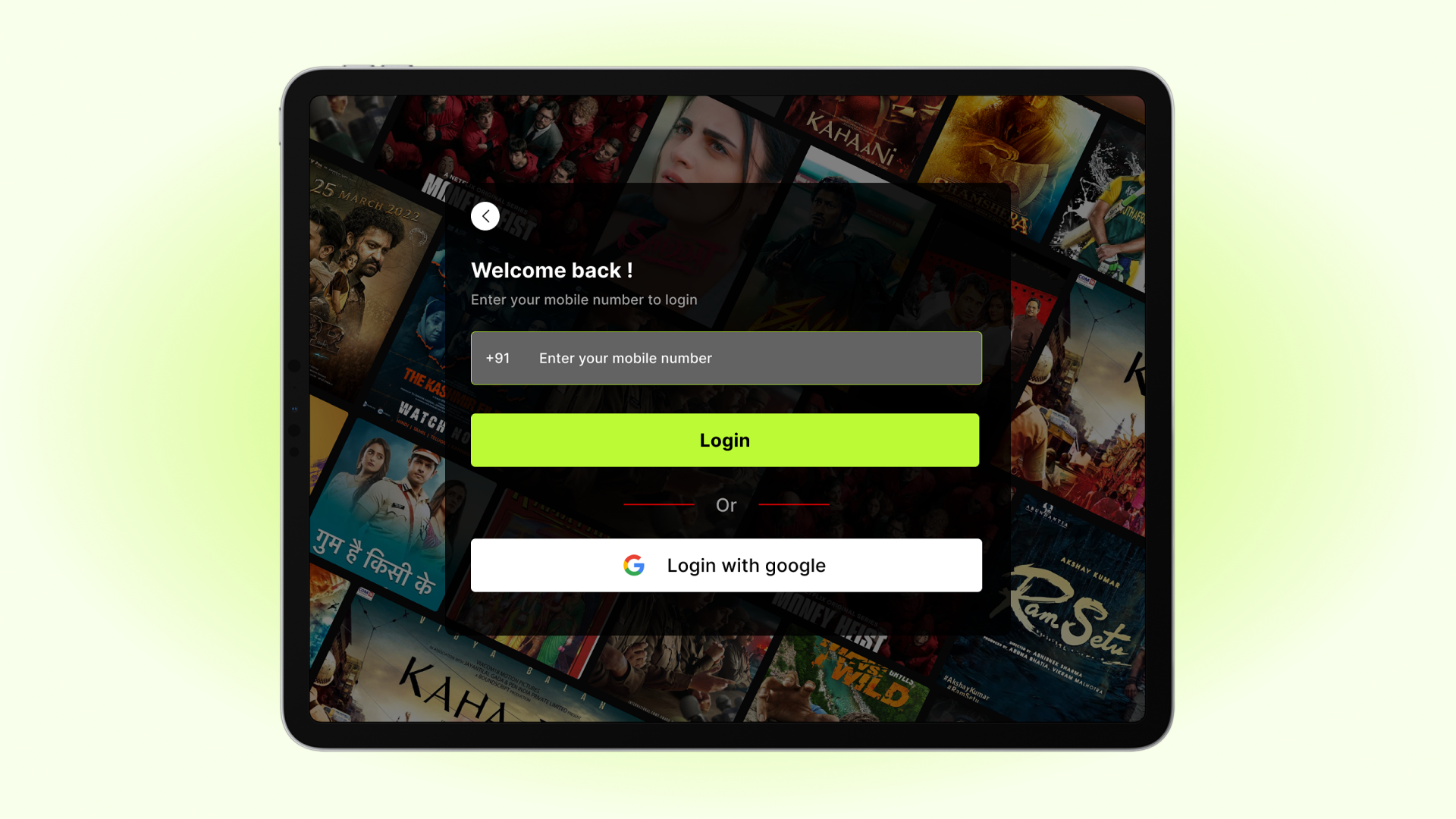 DTLive: Movie, TV Show, OTT, Live TV, Streaming Flutter App (Android ...