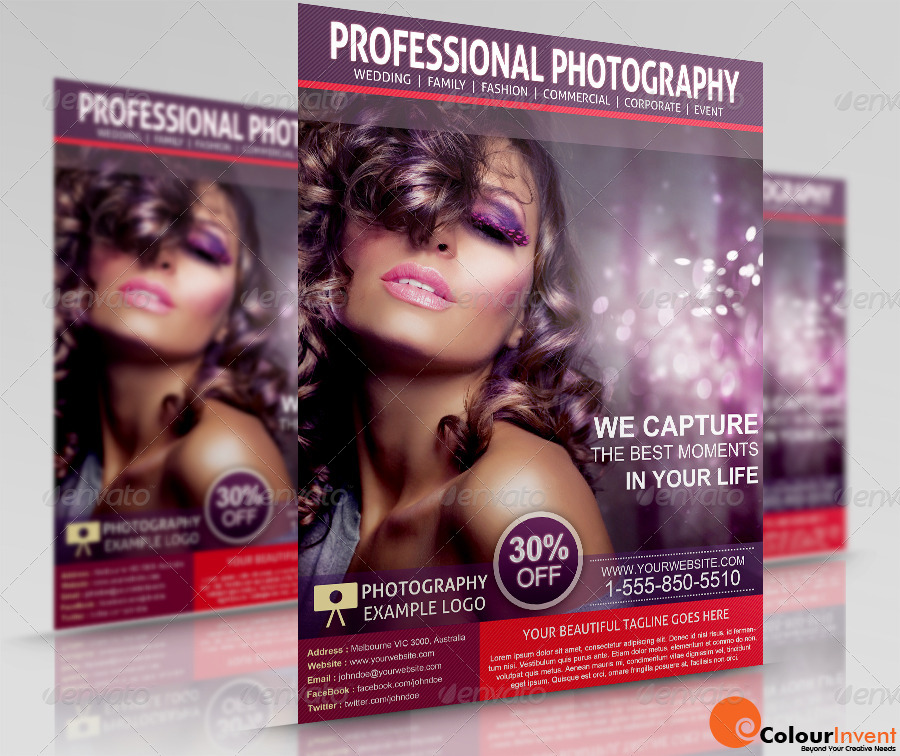 Photography Flyer, Print Templates | GraphicRiver