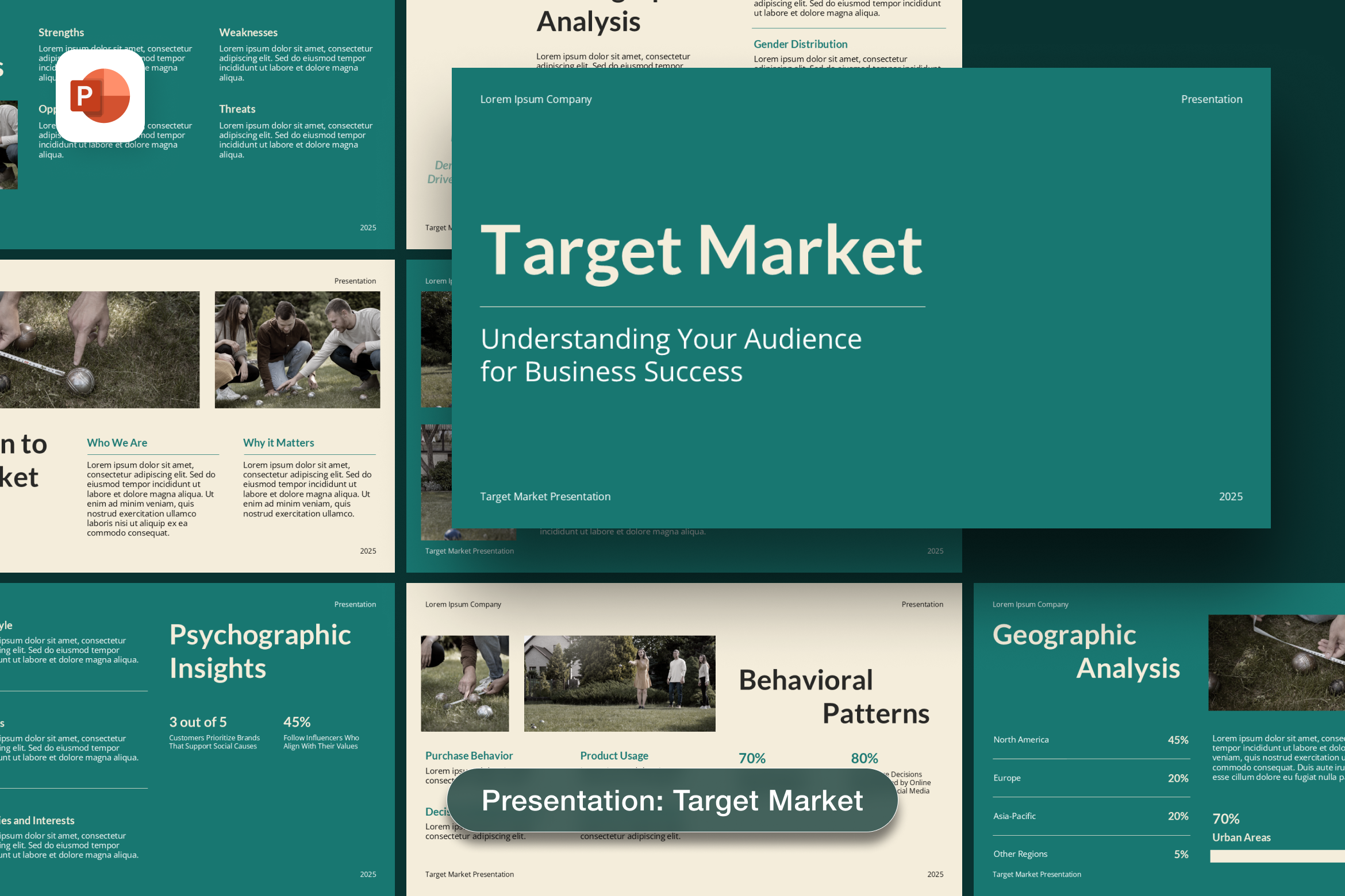 Target Market, Presentation Templates | GraphicRiver