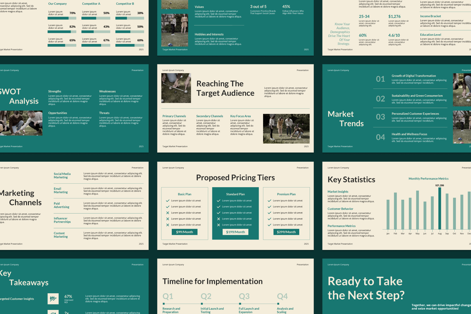 Target Market, Presentation Templates | GraphicRiver